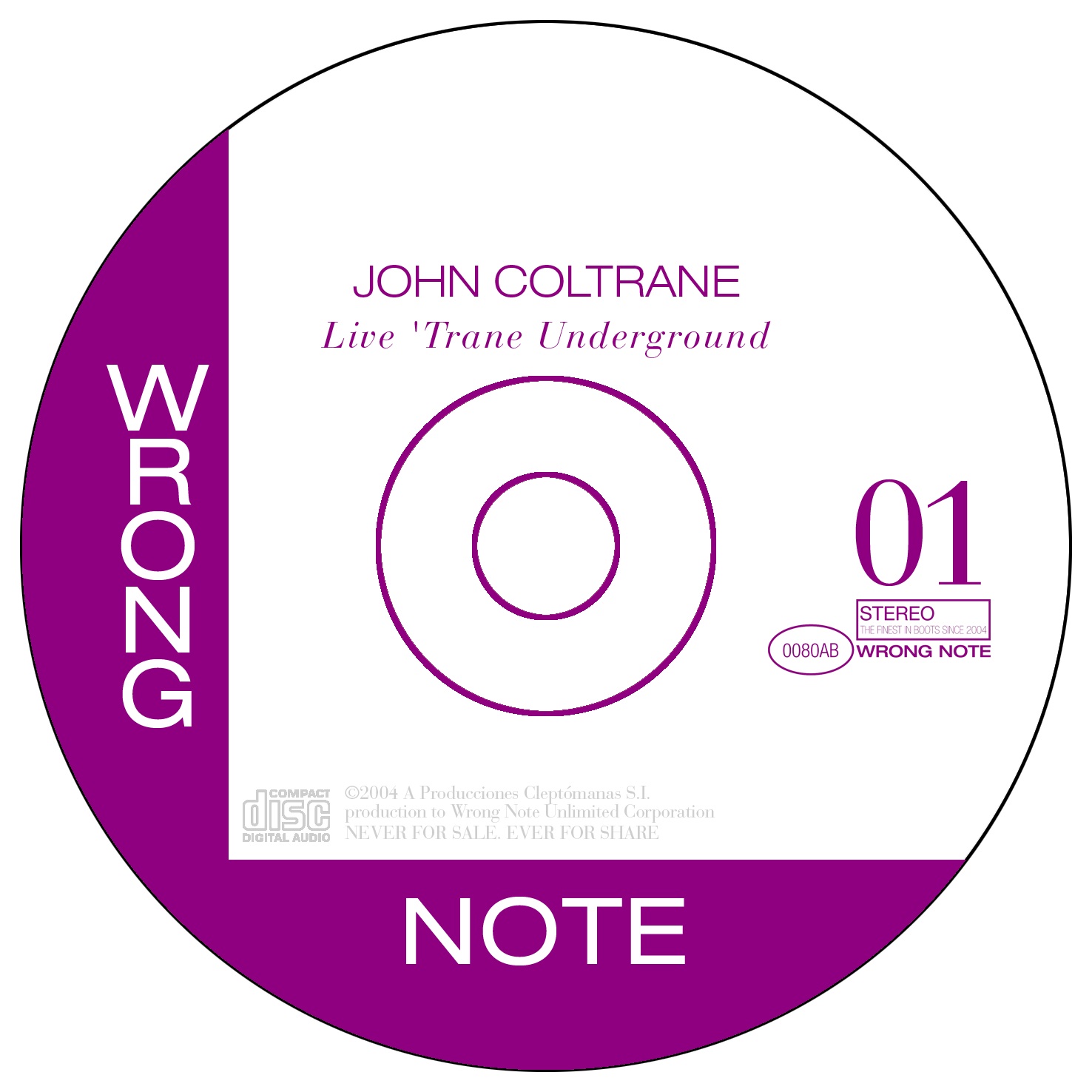 John Coltrane – Live Trane Underground 1 – 2 – Jerry Scott